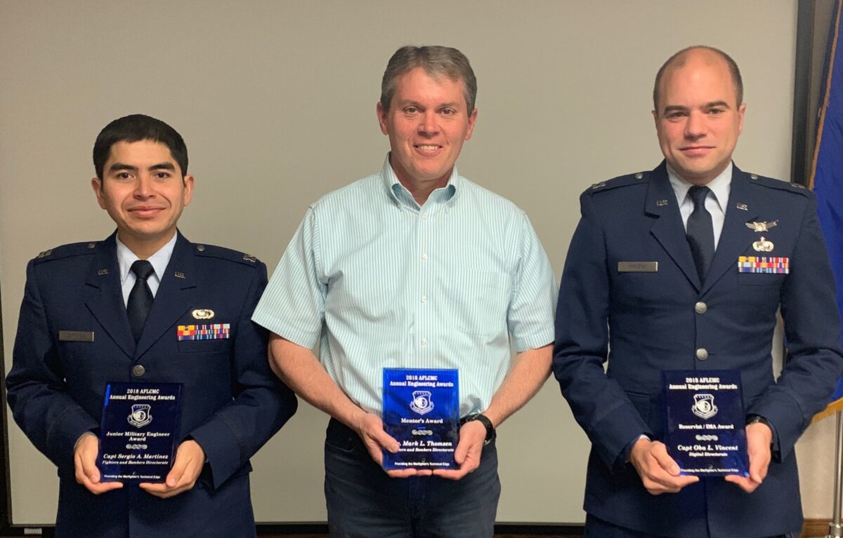Three AFLCMC employees recognized with engineering awards | News ...